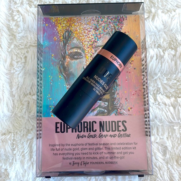 NUDESTIX | Makeup | New Nudestix Euphoric Nudes Nudies Glow All Over Face Highlight In Euphorix ...